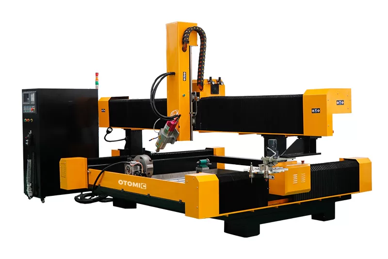 ATC 3D CNC Stone Carving Machine for Sale with Rotary Device – Otomic CNC