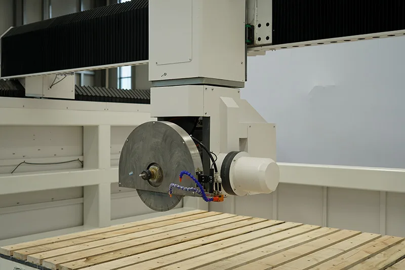 4 Axis, 5 Axis Stone CNC Bridge Cutting Machine, Granite Cutting ...