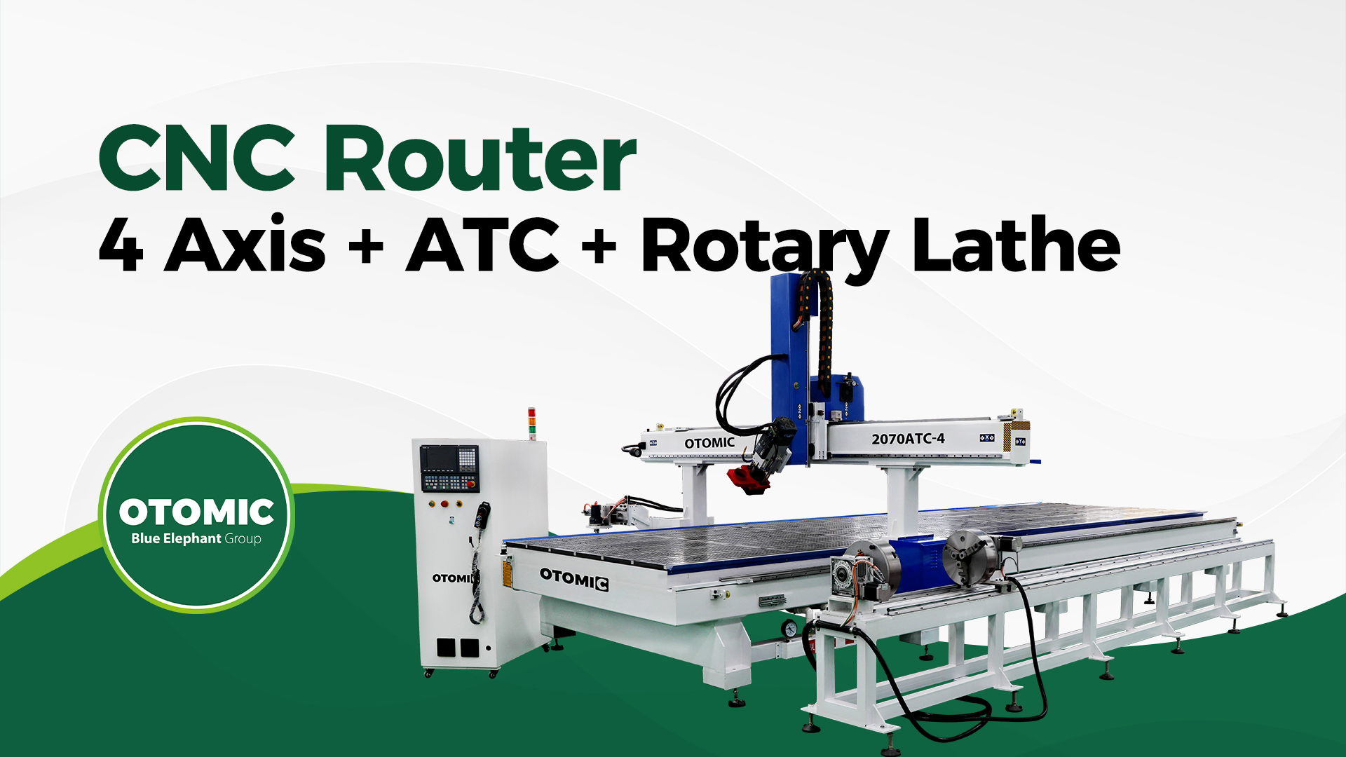 Máquina ruteadora CNC, Máquina CNC para madera en venta - Otomic CNC