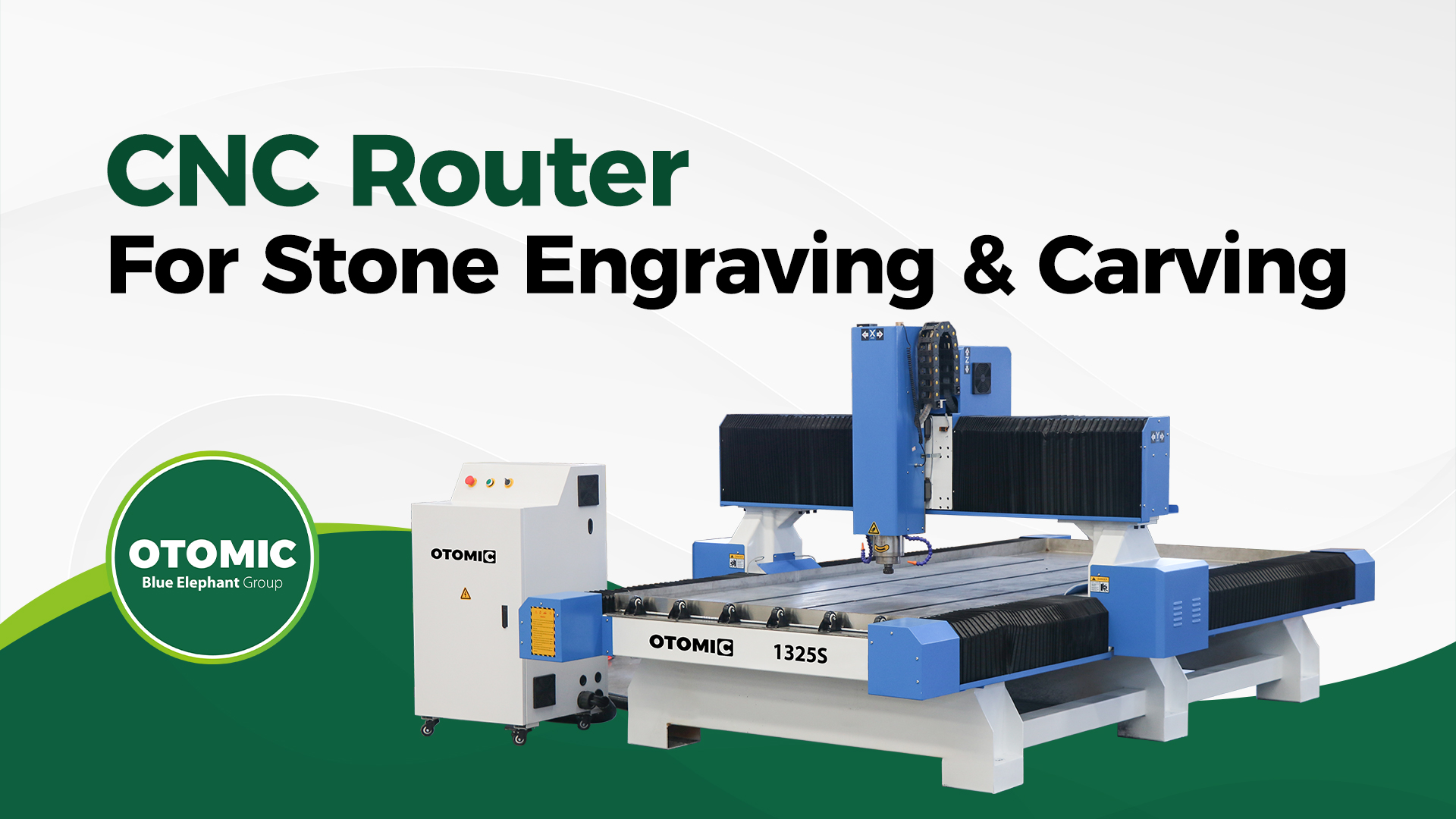 Granite, Marble, Stone CNC Router Machine for Sale - OTOMIC CNC