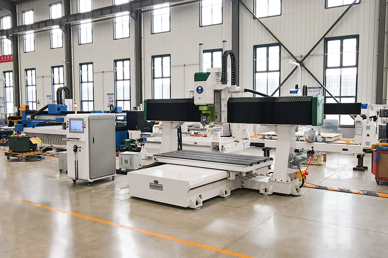 High-Precision Upgraded EW1 5-Axis CNC Router Machine with Dust Cover ...
